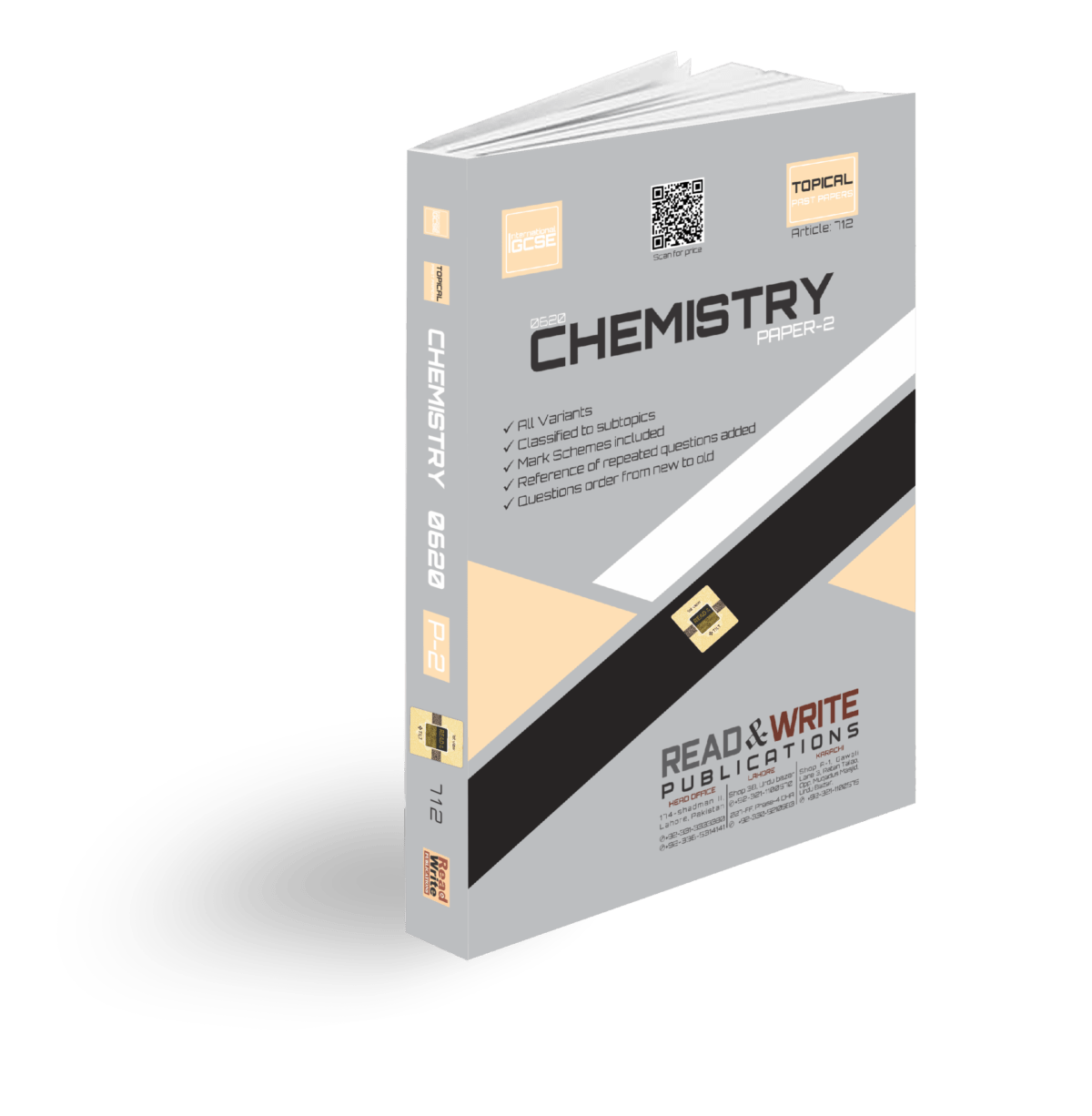 712 Chemistry IGCSE Paper 2 Topical Past Papers - Read & Write 712 Chemistry IGCSE Paper 2 Topical Past Papers - Read & Write