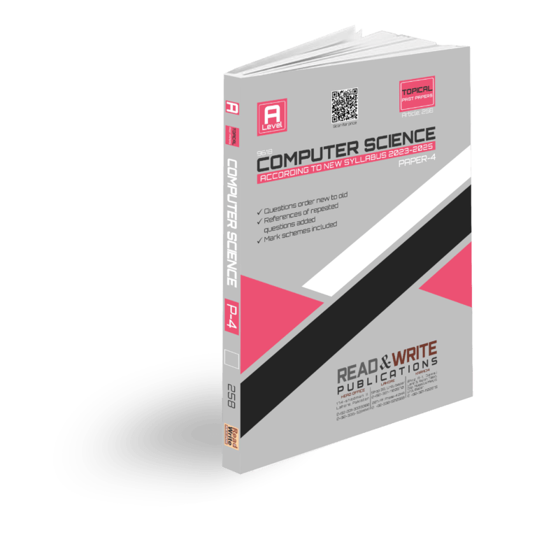 258 Computer Science A - Level Paper-4 Topical Workbook - Read & Write