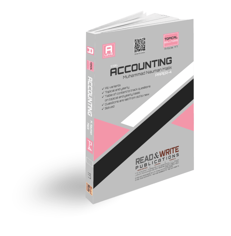 A Level Books, Notes, and Past Papers in Pakistan - Read & Write